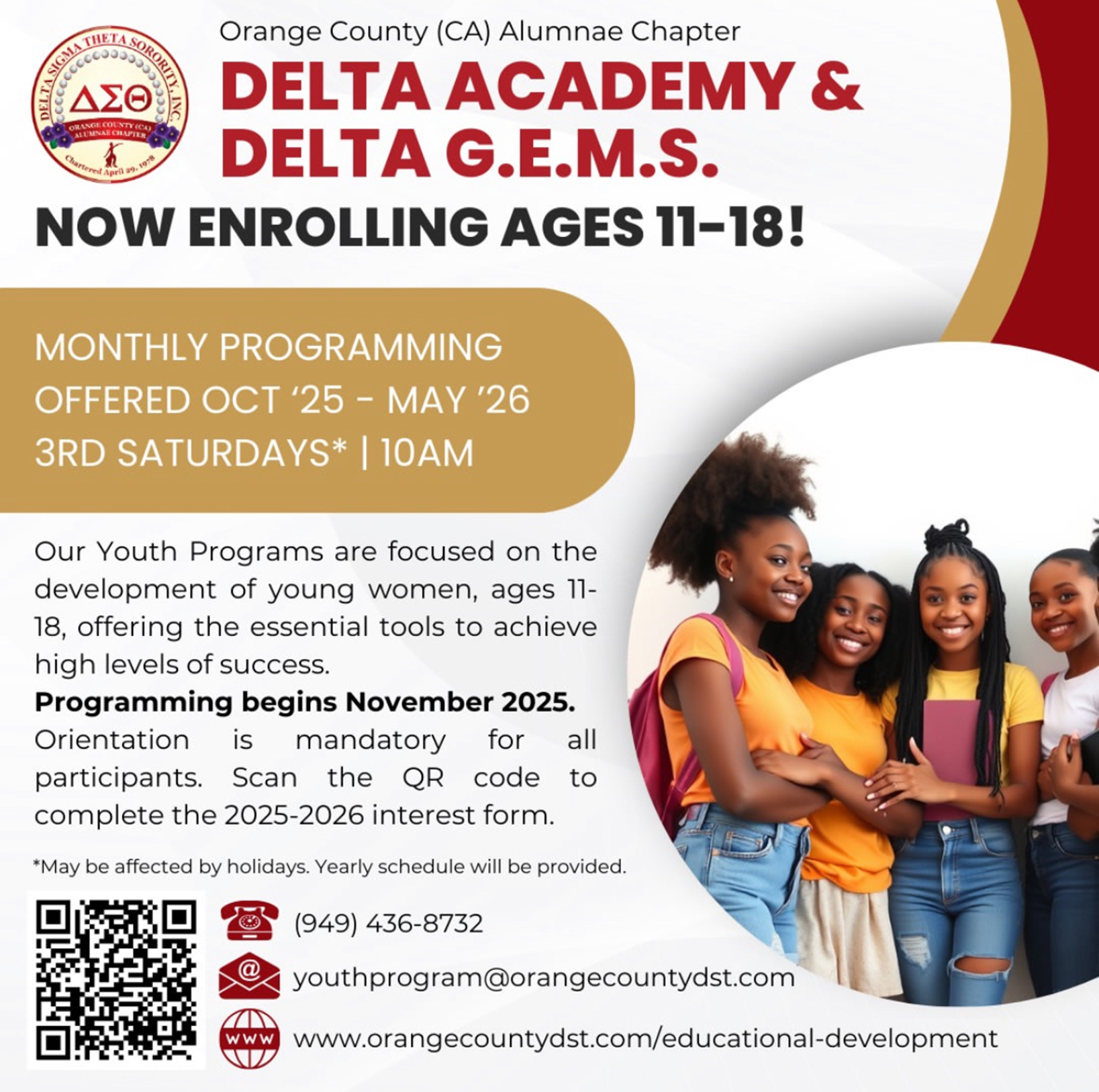 Youth Programs - Orange County (CA) DST